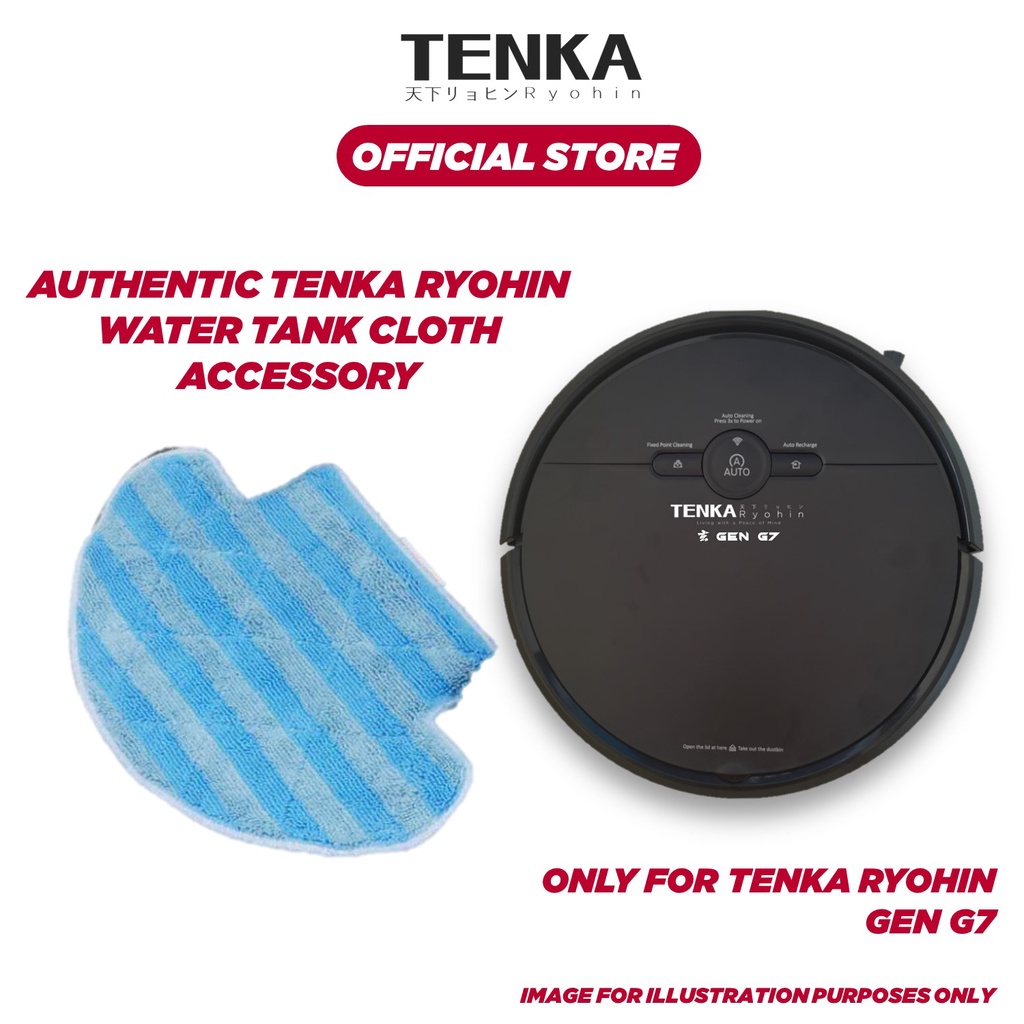Tenka Ryohin Robot Vacuum Gen G7 Water Tank Cloth - Tenka Ryohin Malaysia