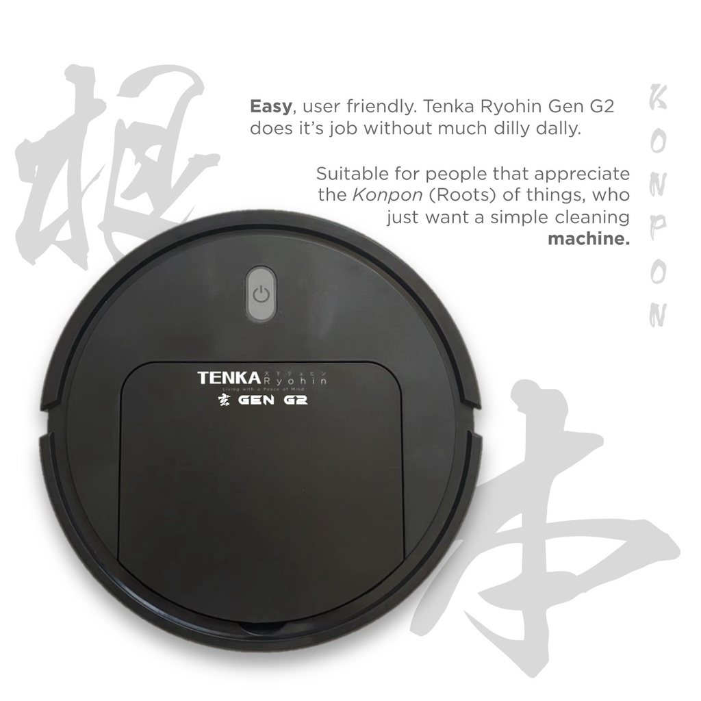 Tenka Ryohin Robot Vacuum G7 HEPA Filter + Dustbox - Tenka Ryohin Malaysia